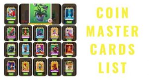 Coin Master card list, Rare cards list, set List (seachable)