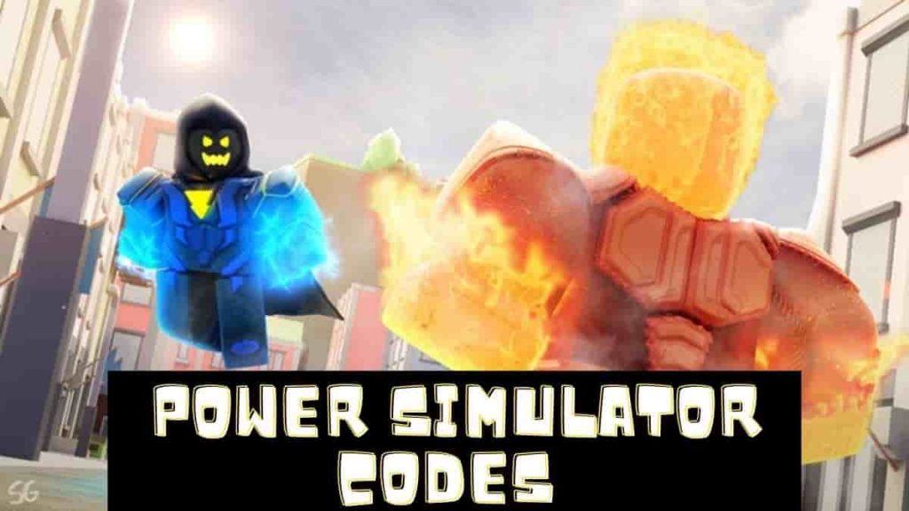 Roblox Power Simulator codes July 2023