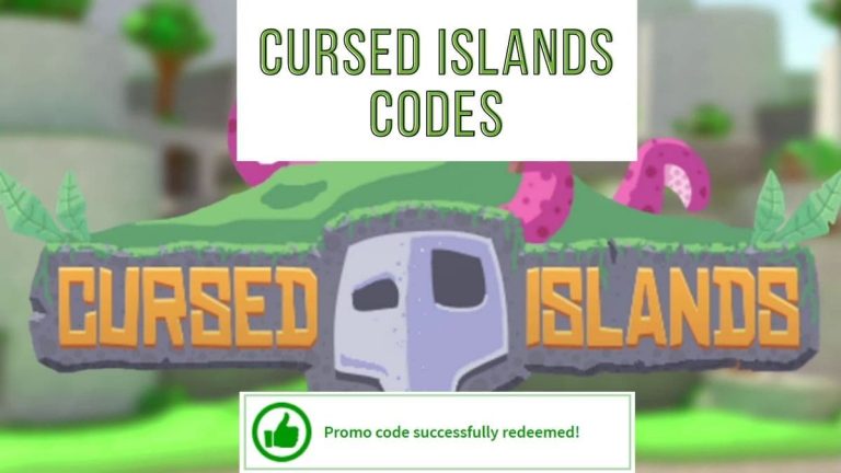 Cursed Islands Codes (ALL codes) November 2022