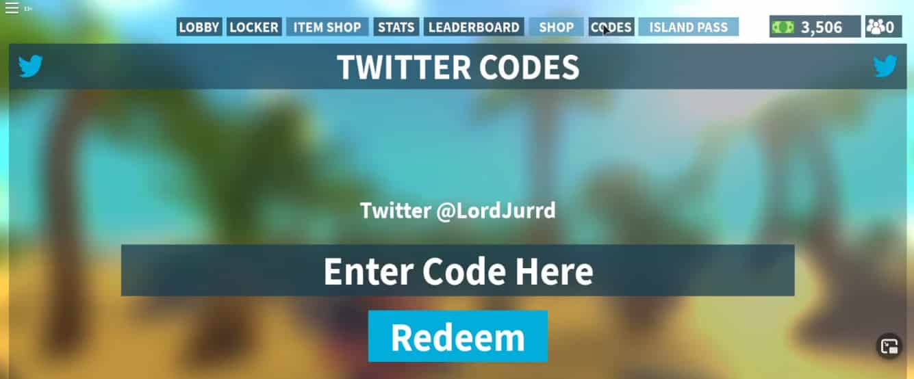 Roblox Island Royale codes (NEW) November 2022