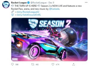 Rocket League codes season 2 October 2022