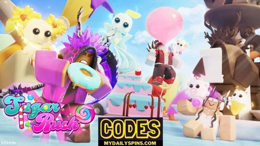 Sugar Rush Codes November 2022 (NEW) Mydailyspins.com