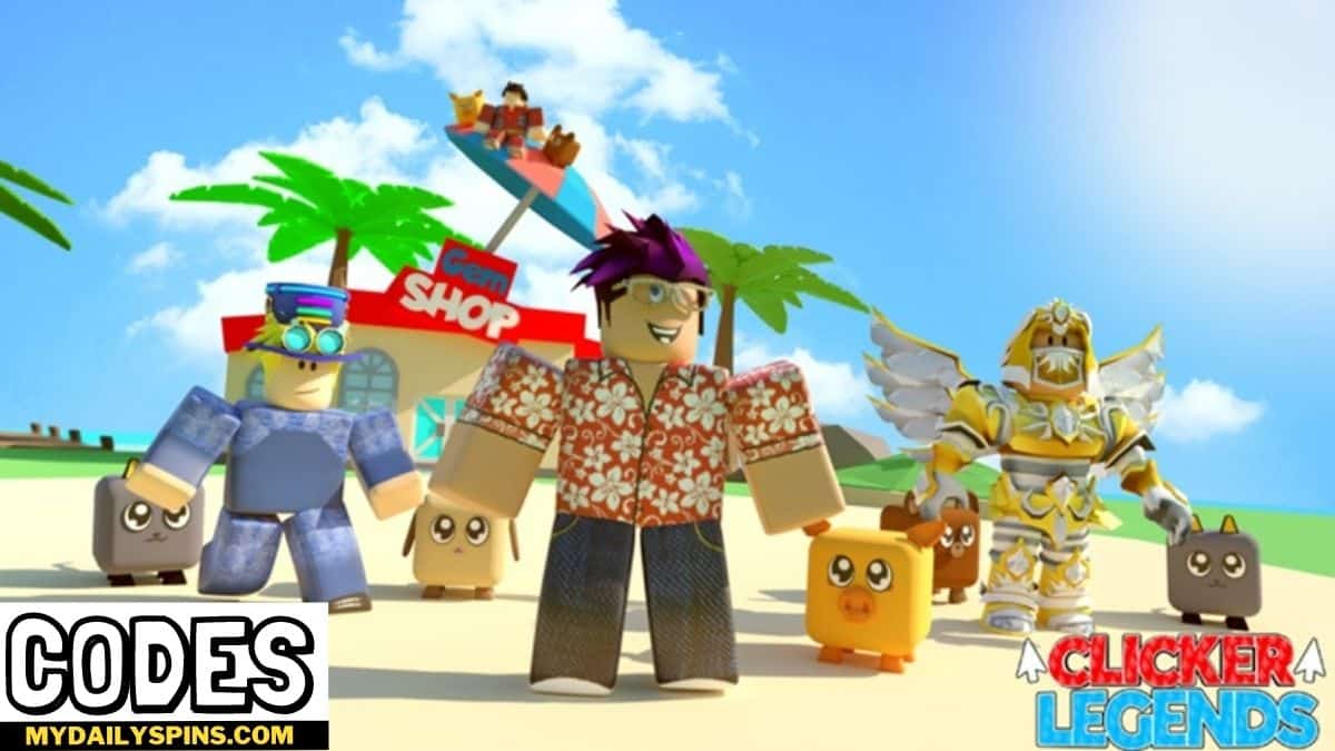 Clicker Legends Codes September 2023 (NEW) Mydailyspins.com