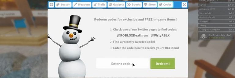 NEW Roblox Deathrun codes April 2023