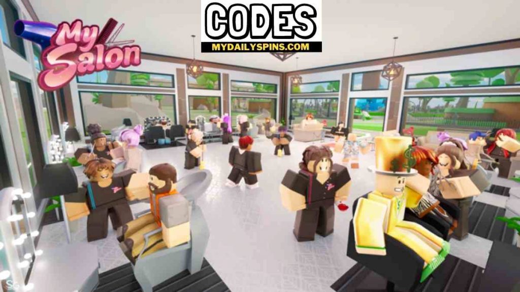 Roblox My Salon Codes September 2023 (NEW) Mydailyspins.com